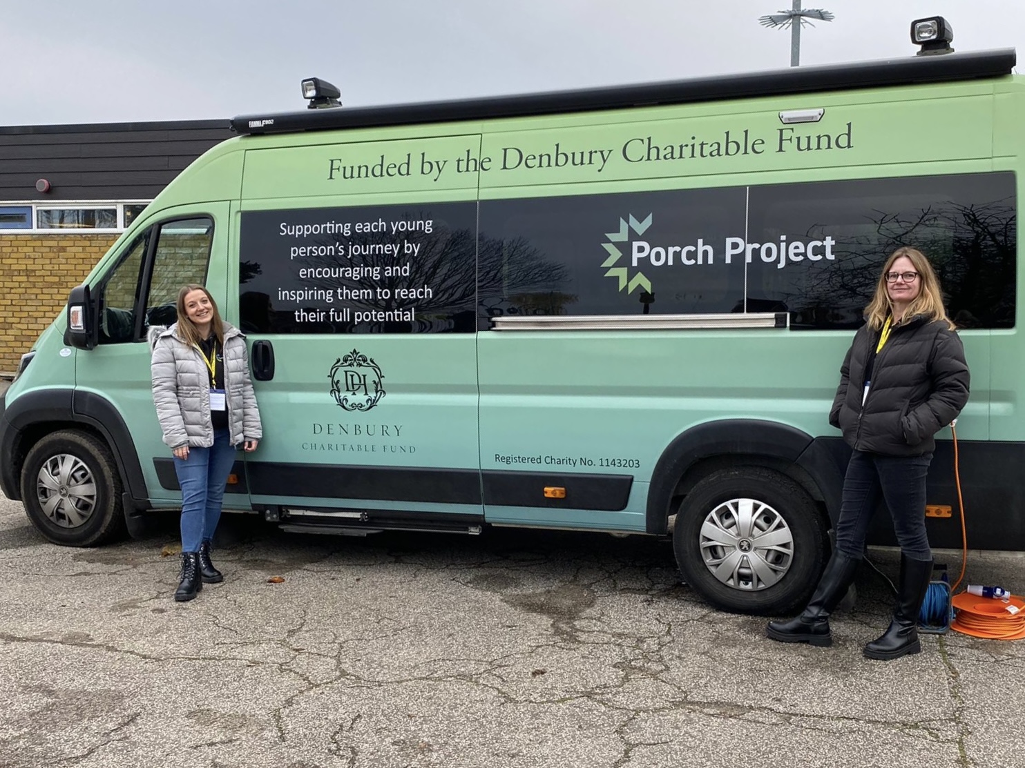 Denbury Charitable Fund helps Porch Project’s mobile youth centre take ...